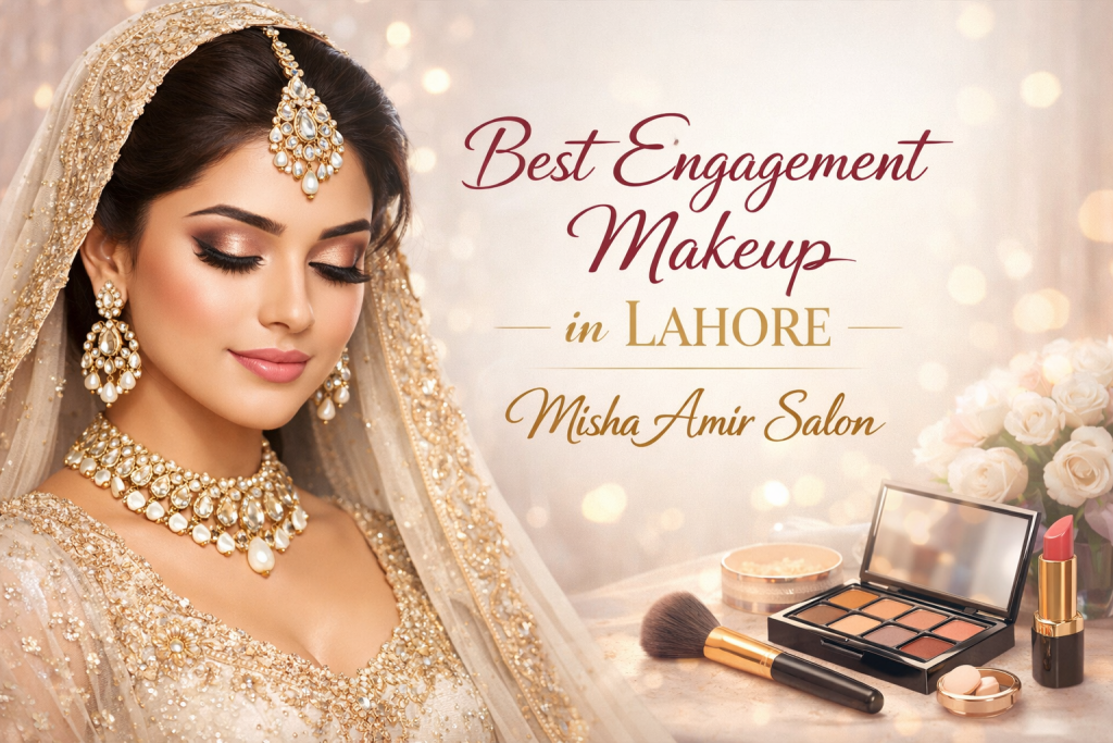 Best Engagement Makeup in Lahore - Misha Amir
